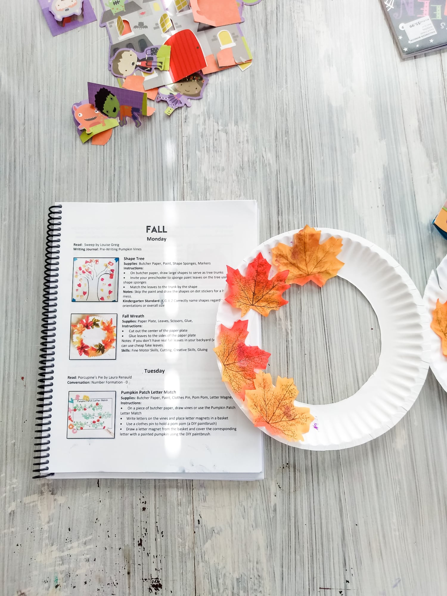 Fall Preschool Activities at Home - Because I Said So, Baby