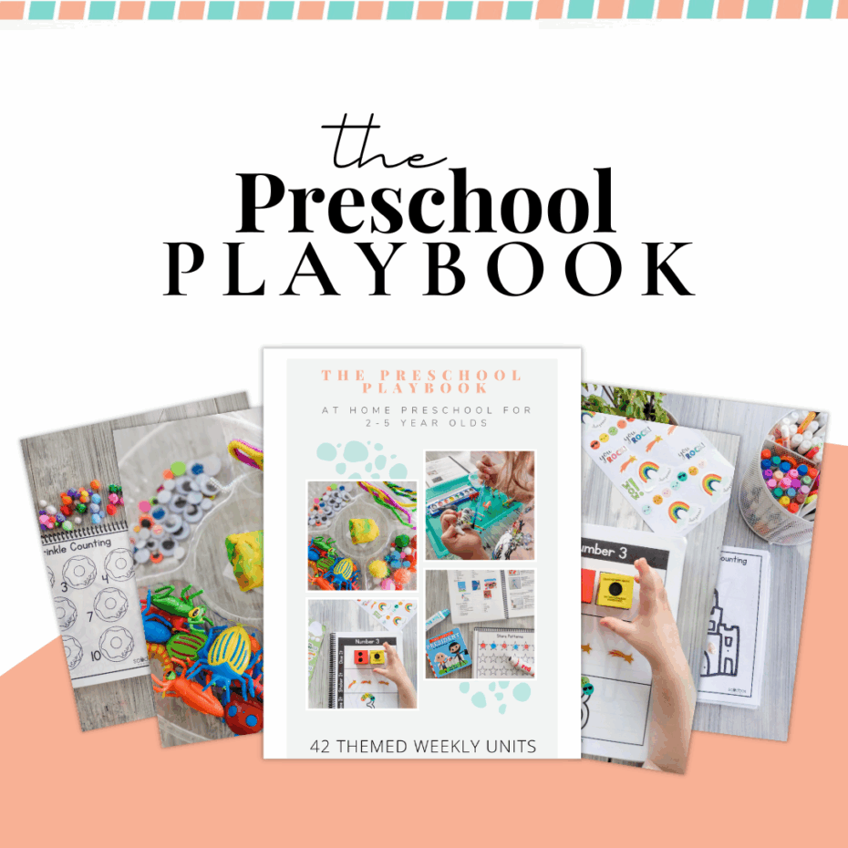 Spring Theme Preschool Curriculum Guide - Because I Said So, Baby